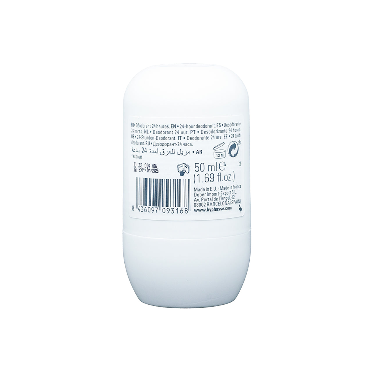 Byphasse Desodorante Roll-On Coton 50ml