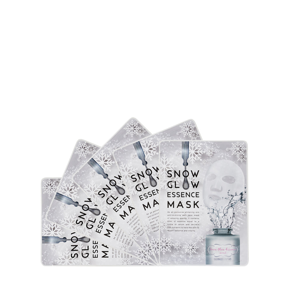 Sasatinnie Snow Glow Essence Mask 5PCS | Sasa Global – Sasa Global eShop