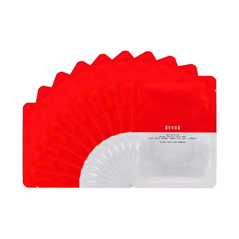 DEVDO Anti-glycation Syn-Ake Stem Cell Facial Mask 10piece – Sasa ...