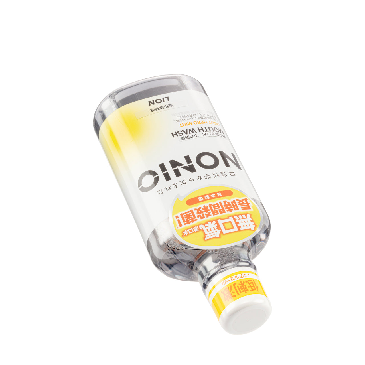 Lion Nonio Mouth Wash Non-Alcohol Light Herb Mint 600ML
