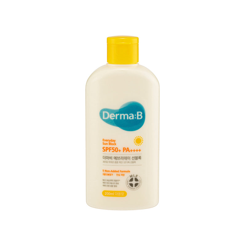 Derma B Everyday Sun Sunblock SPF50+Pa++++ 200ML – Sasa Global eShop