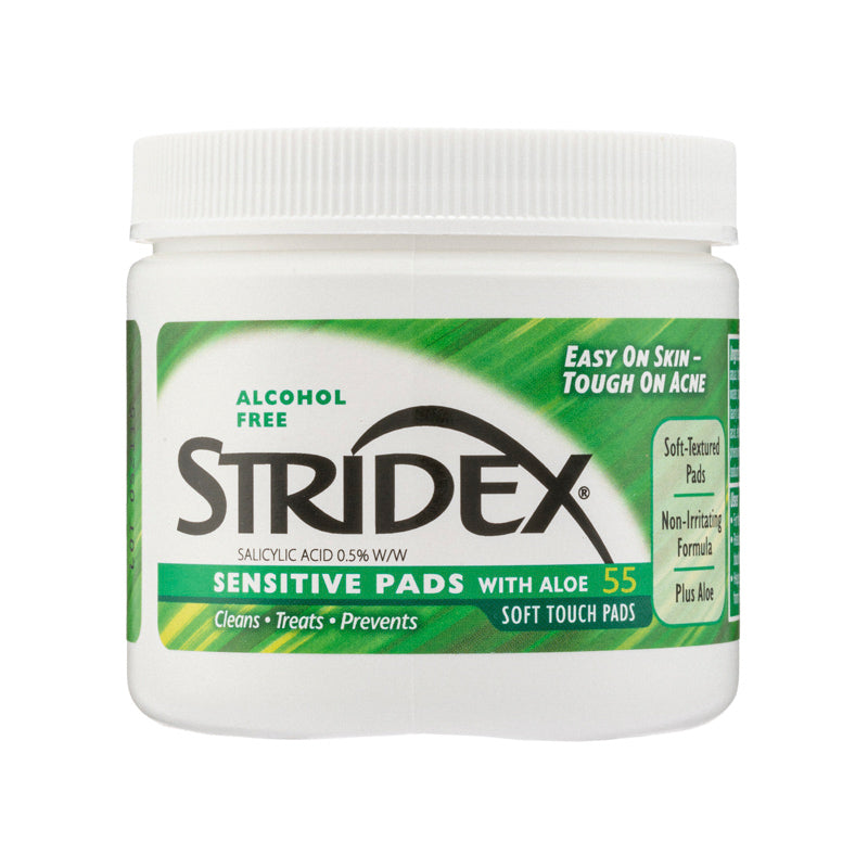 Stridex Sensitive Pads 55pcs – Sasa Global eShop