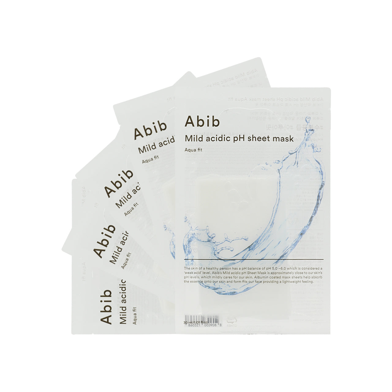 Abib Mild Acidic Ph Mask - Aqua Fit 5PCS