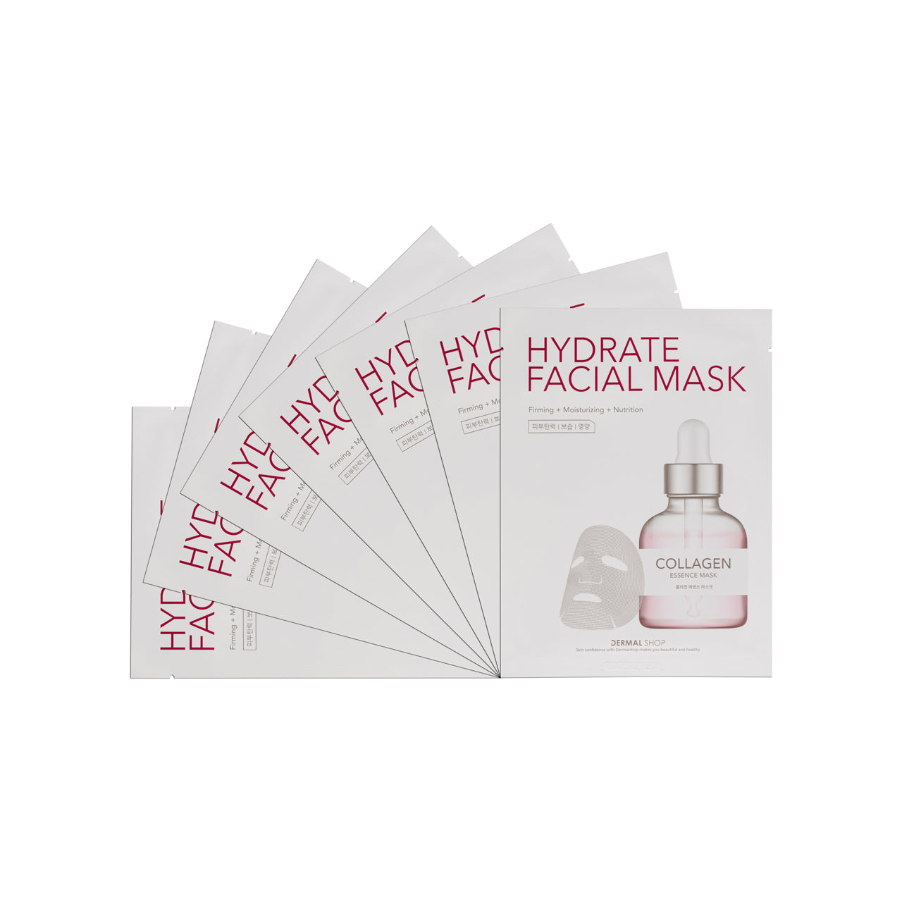 Dermal Shop Hydrate Facial Mask Collagen 7PCS – Sasa Global eShop