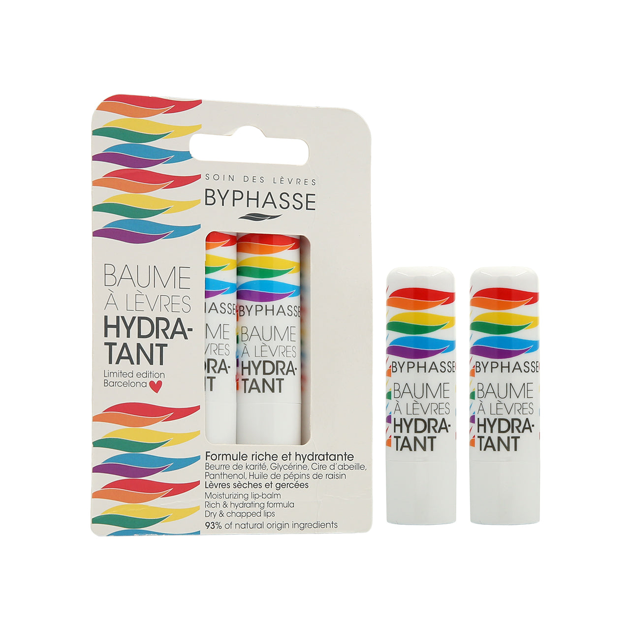 Byphasse Moisture Lip Balm -Limited Edition 4.8g x 2pcs – Sasa Global eShop