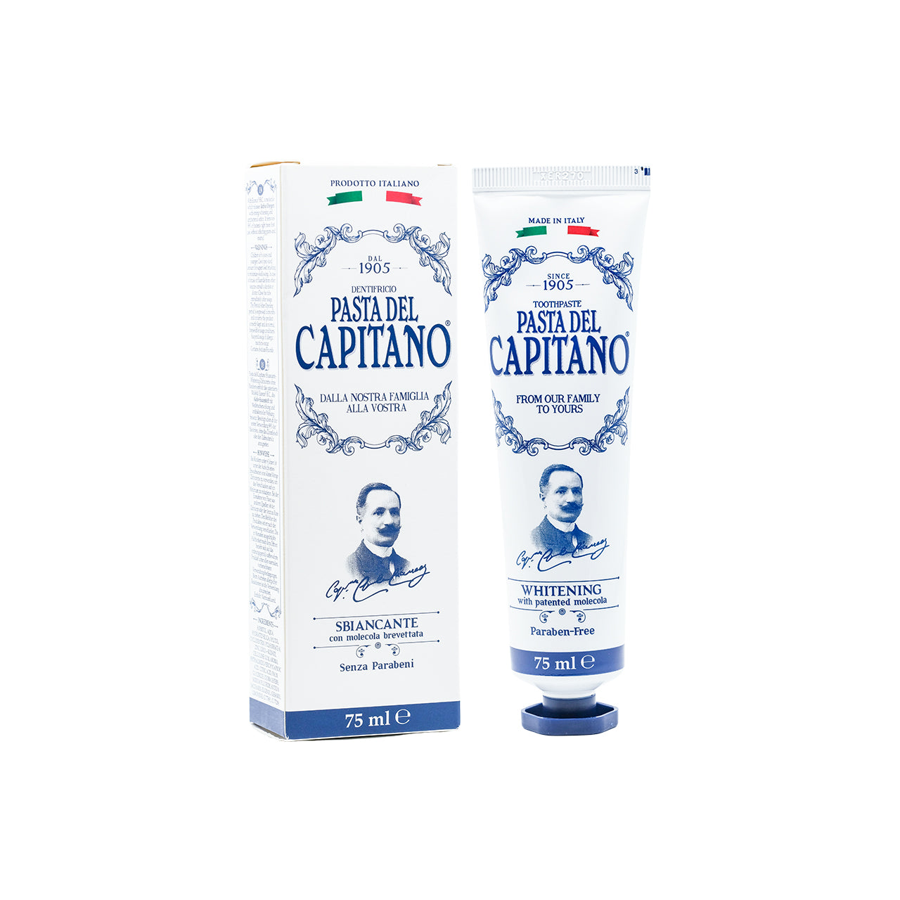 Pasta Del Capitano Whitening Toothpaste 75ml – Sasa Global eShop