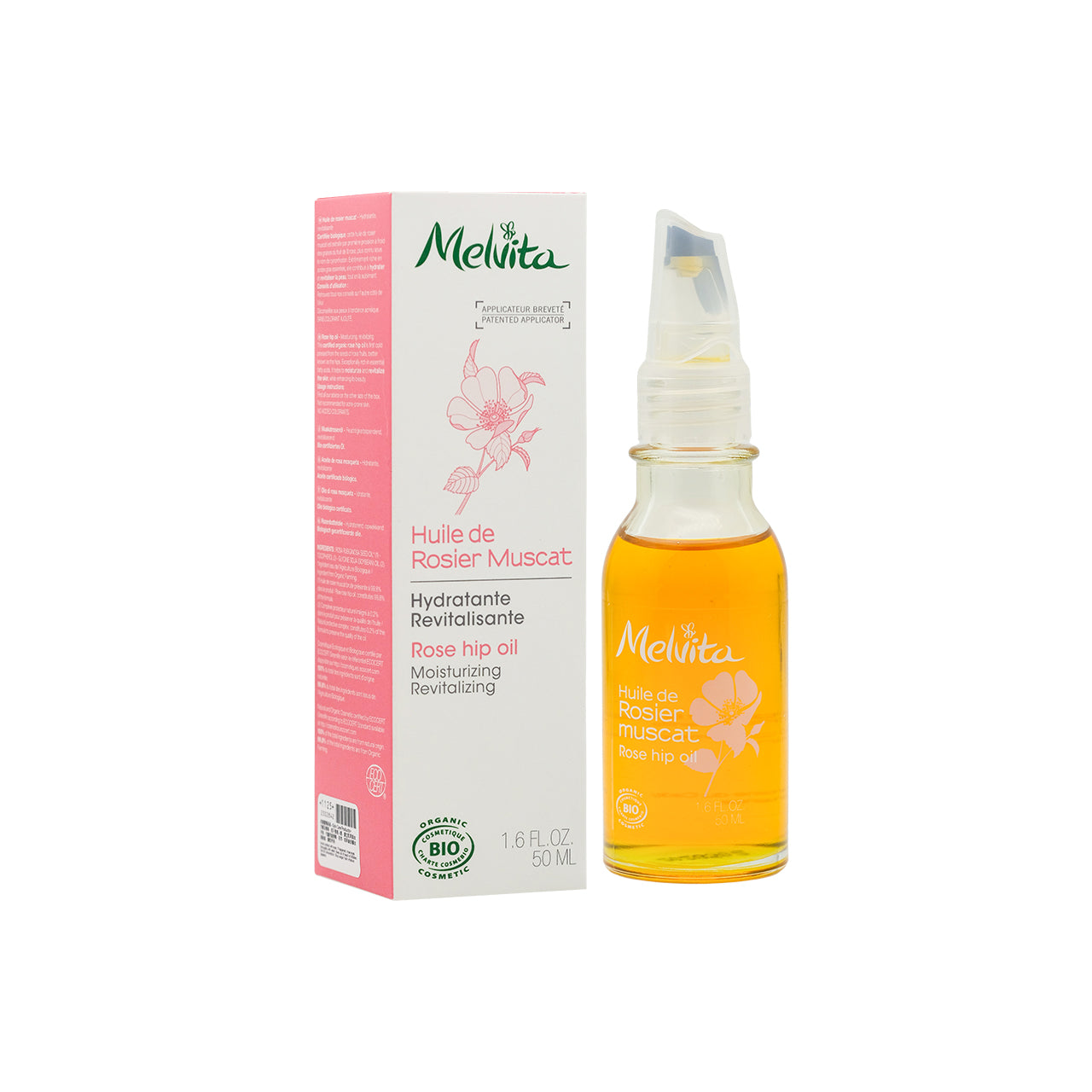 Melvita Rose Hip Oil 50ml | Sasa Global – Sasa Global eShop