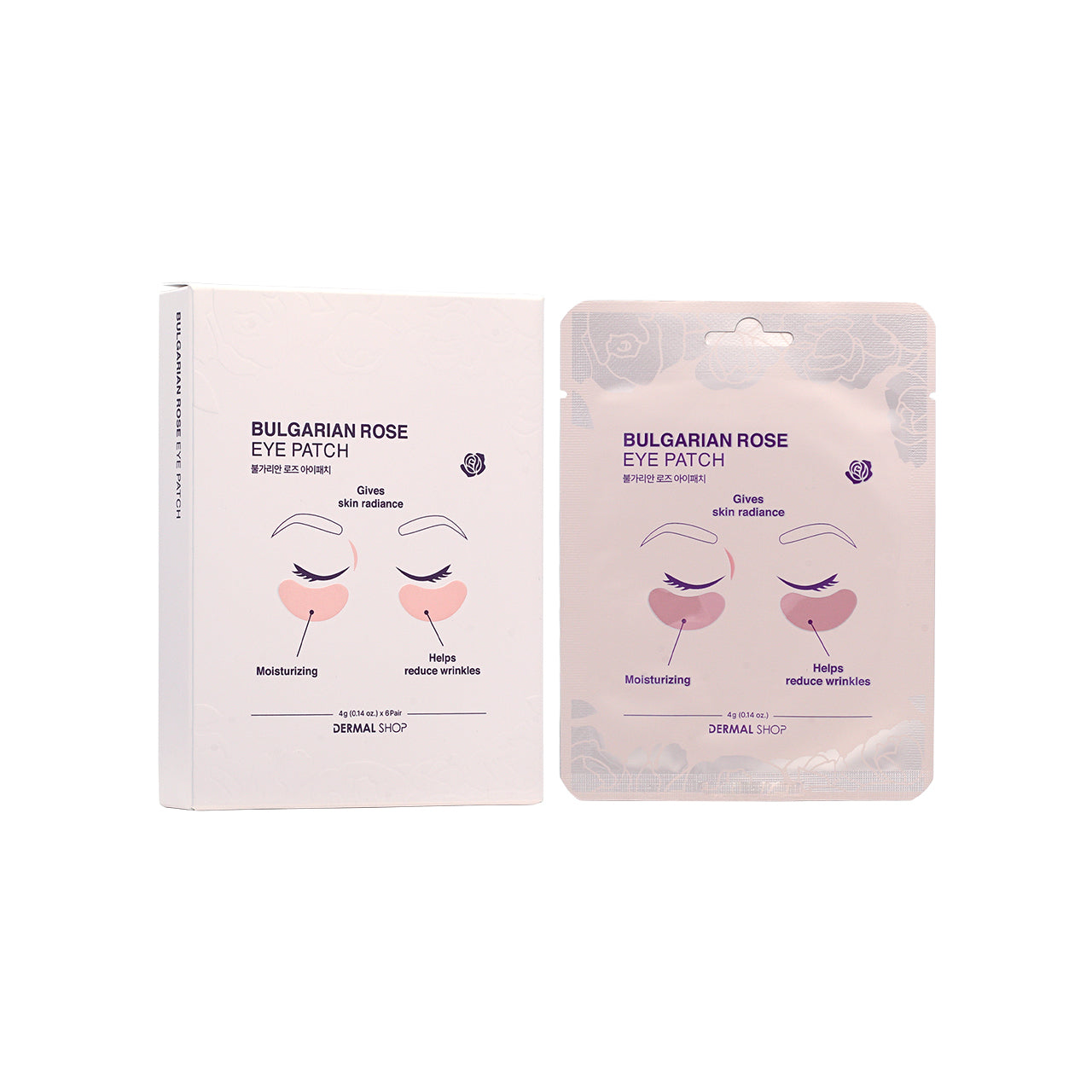 Dermal Shop Bulgarian Rose Essence Eye Mask 6pairs | Sasa Global – Sasa ...