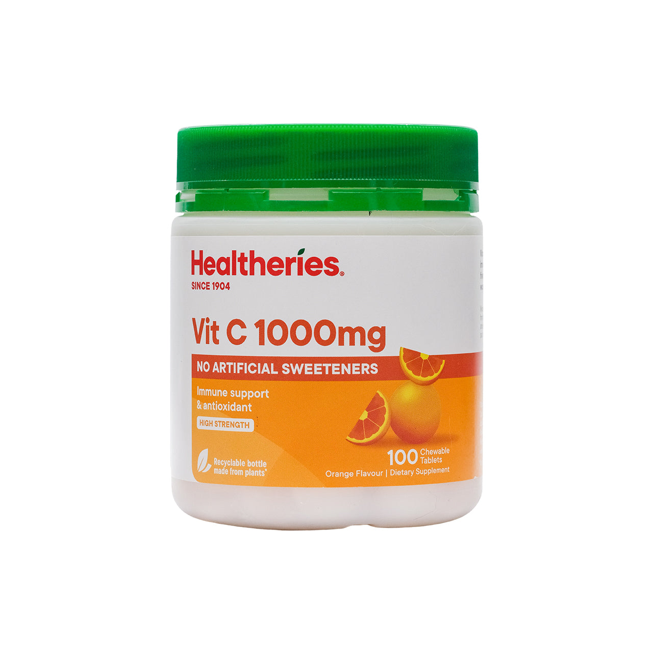 Healtheries Vit C 1000mg Chewable Tablets 100 tablets | Sasa Global ...