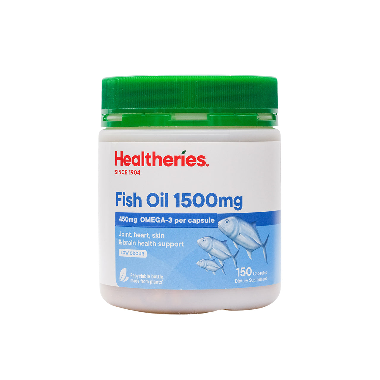 Healtheries Fish Oil 1500mg 150 tablets | Sasa Global eshop – Sasa ...