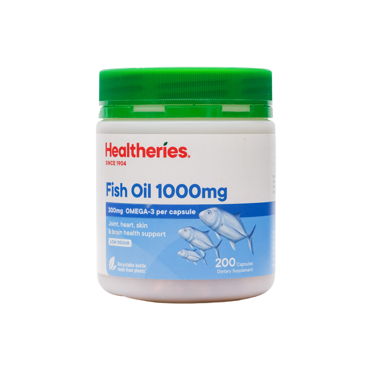 Healtheries Fish Oil 1000mg 200 Capsules | Sasa Global eshop – Sasa ...