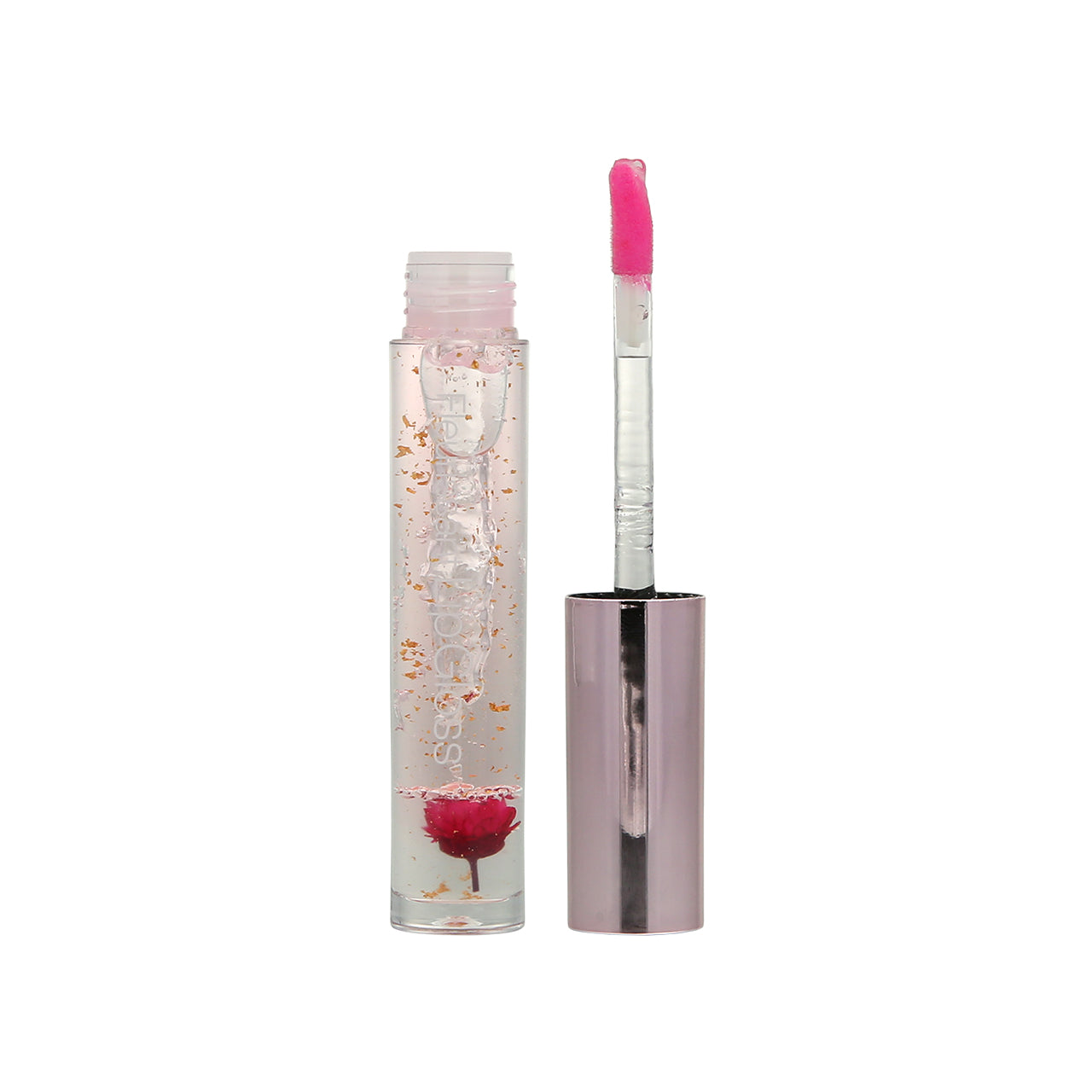 Glamfox Fleurissant Lip Gloss #04 Red 1pc