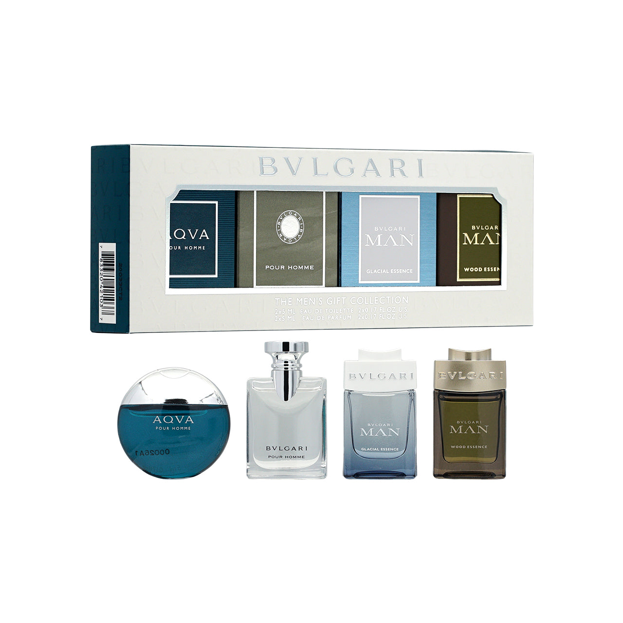 Bvlgari Mini Fragrance Set For Men 4pcs