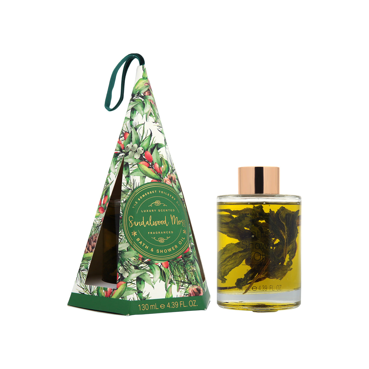 The Somerset Toiletry Company Festive Bath & Shower Oil - Sandalwood M ...
