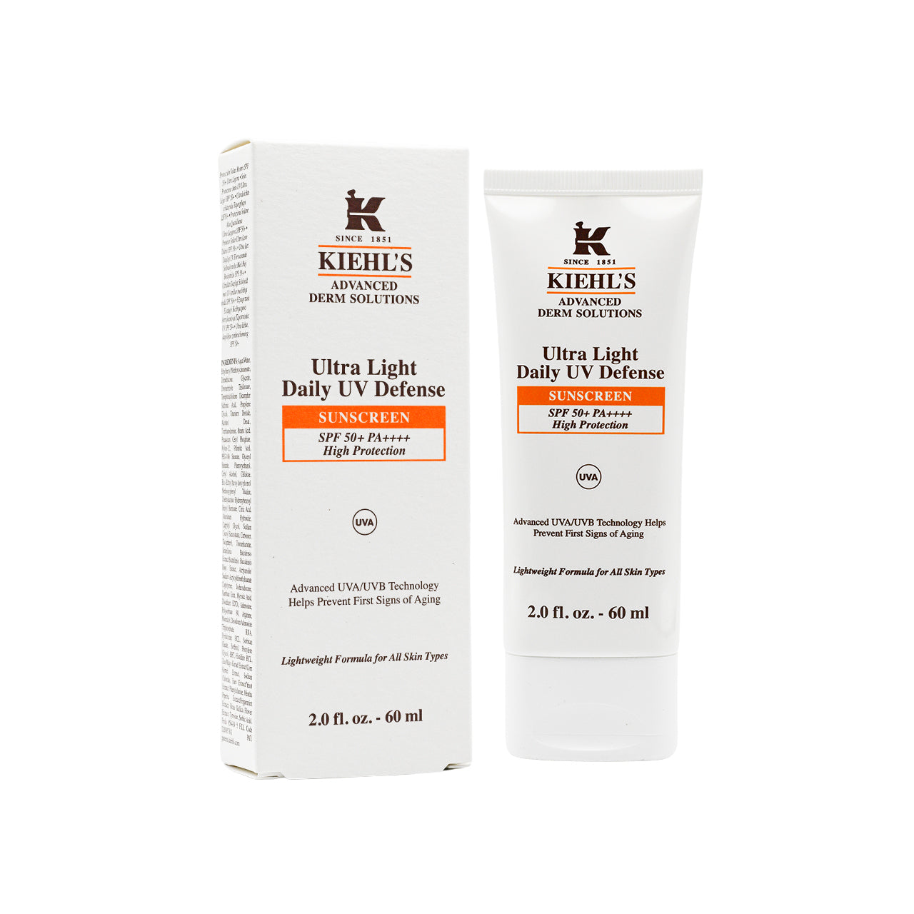 Kiehl’s Ultra Advanced Derm Solutions Light Daily UV Defense SPF50 PA ...