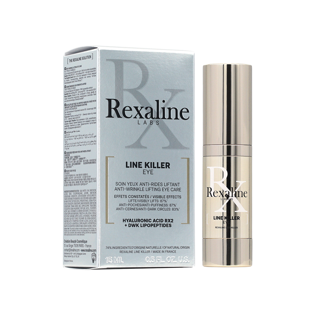 Rexaline Line Killer Eye Cream 15ml – Sasa Global eShop
