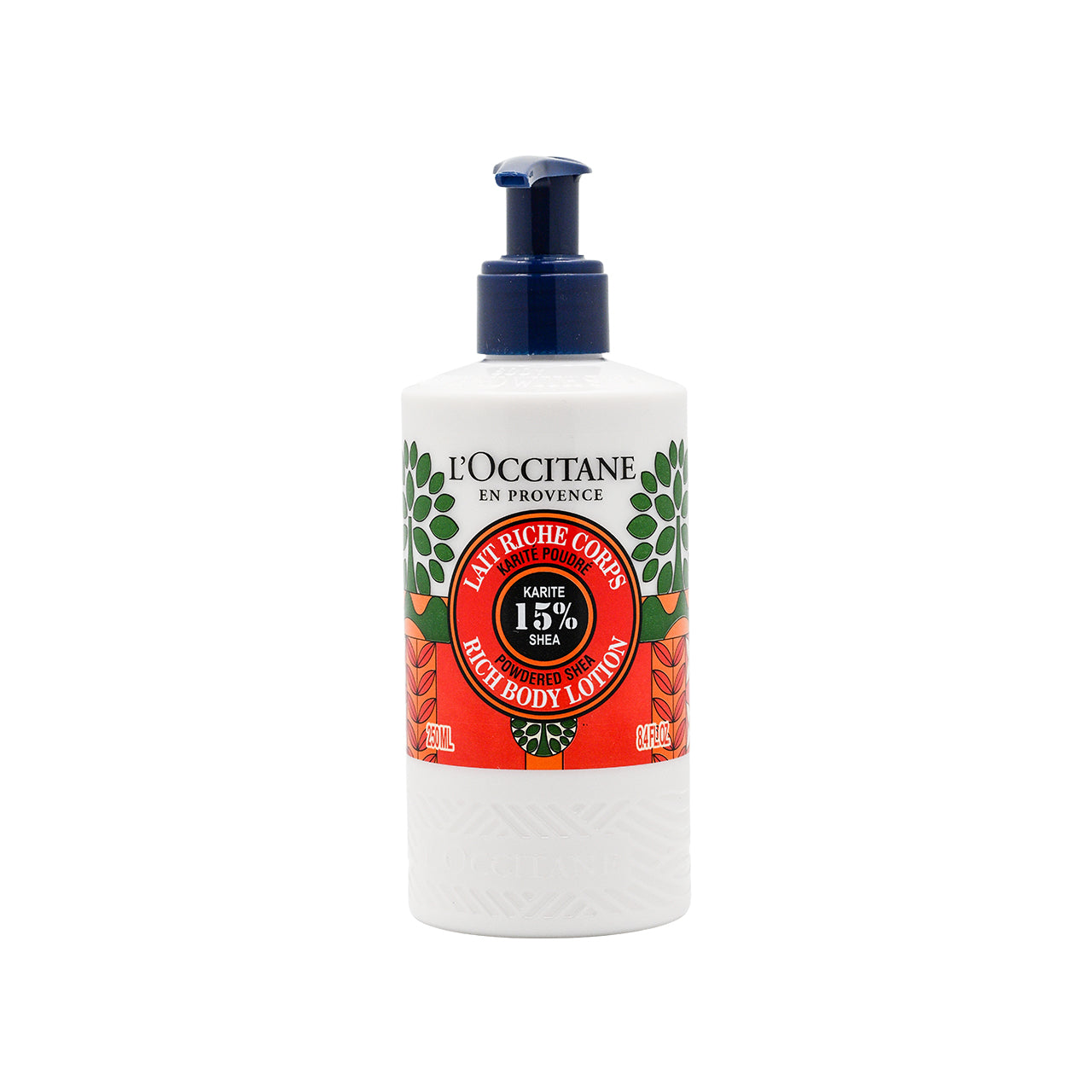 L’Occitane Powdered Shea Rich Body Lotion 250ml | Sasa Global eshop ...
