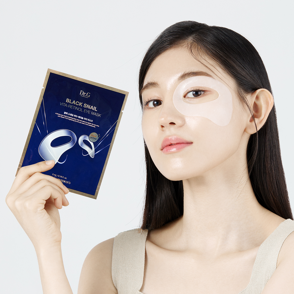 Dr.G Black Snail Vita-Retinol Eye Mask 5pcs | Sasa Global – Sasa Global ...