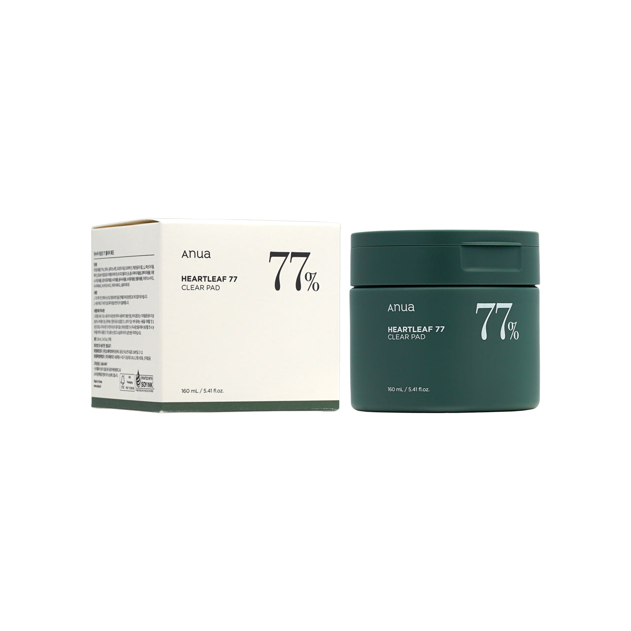 Anua Heartleaf 77% Clear Pad 160ml | Sasa Global eshop – Sasa Global eShop