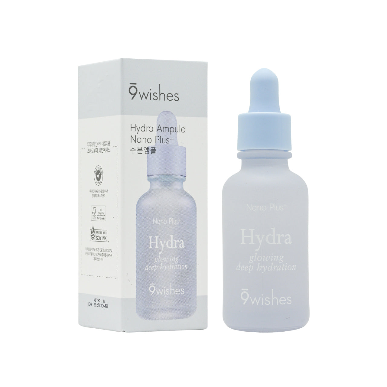 9wishes Nano Plus Hydra Ampule Serum 30ml | Sasa Global eshop – Sasa ...