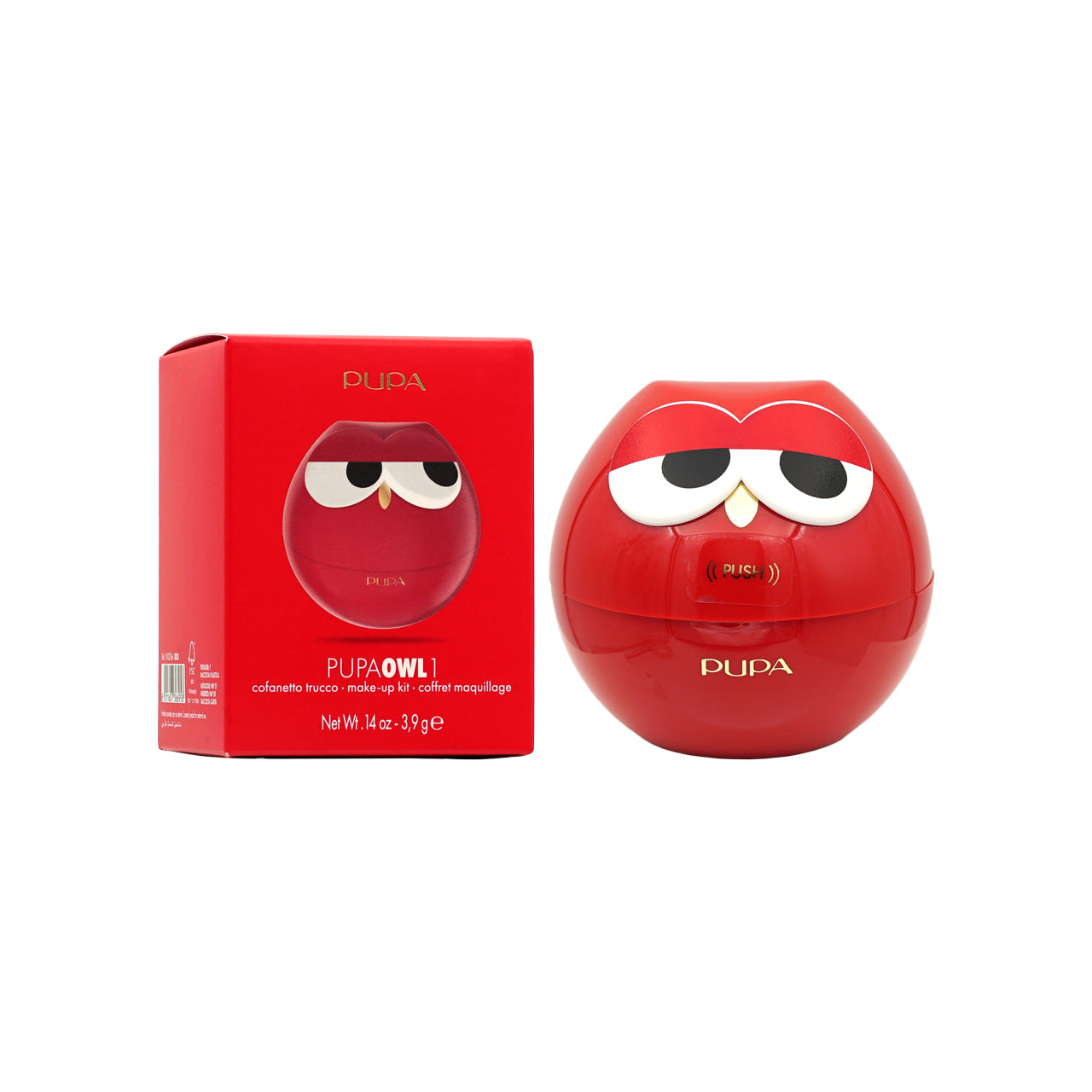 Pupa Owl Beauty Kit #003 Coral 3.9g | Sasa Global eshop – Sasa Global eShop