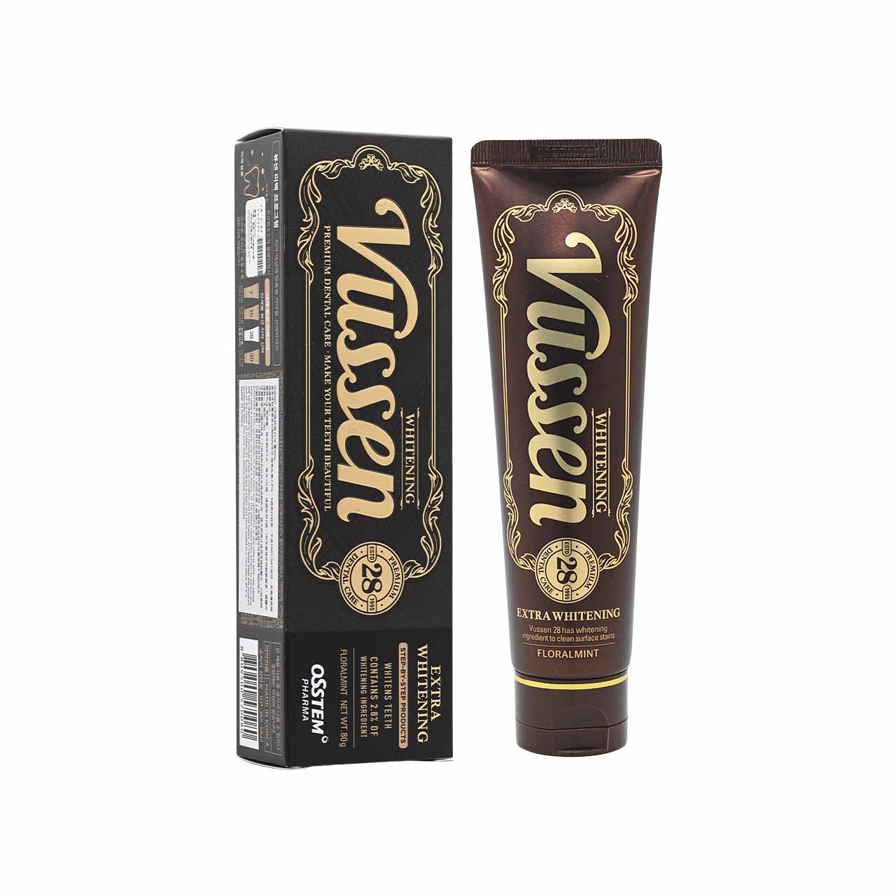 Vussen 28 Whitening Premium Toothpaste 80g | Sasa Global eshop – Sasa ...