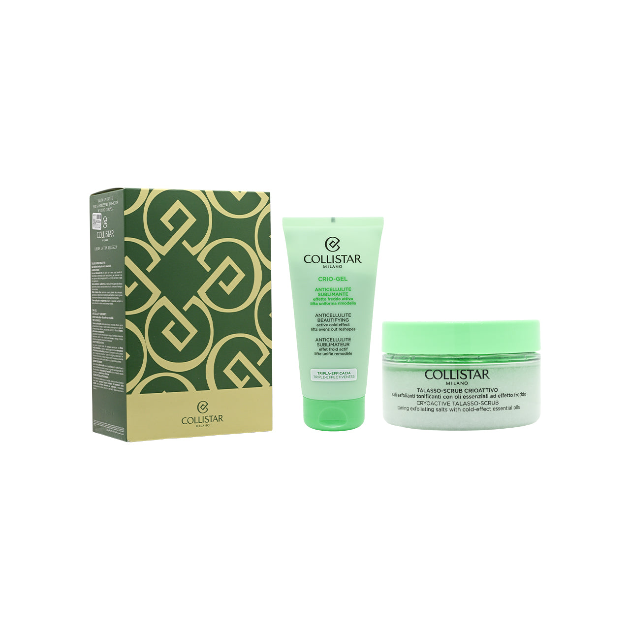 Collistar Crio Gel & Cryoactive Scrub Set 2pcs | Sasa Global eshop ...