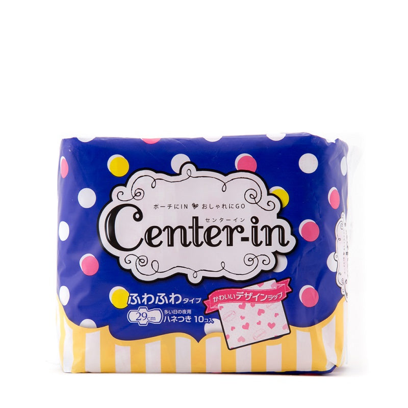 Center-In Sanitary Compact Slim Napkins Night 29Cm 10 PCS – Sasa Global ...