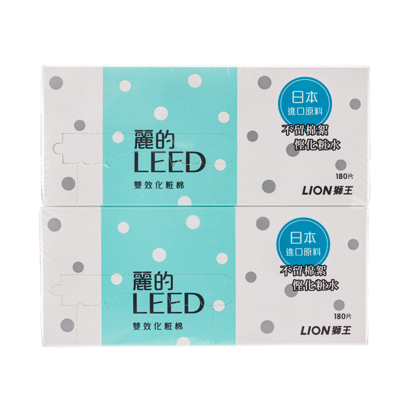 Lion Leed Beauty Puff Twin Pack 2Box 180PCS*2
